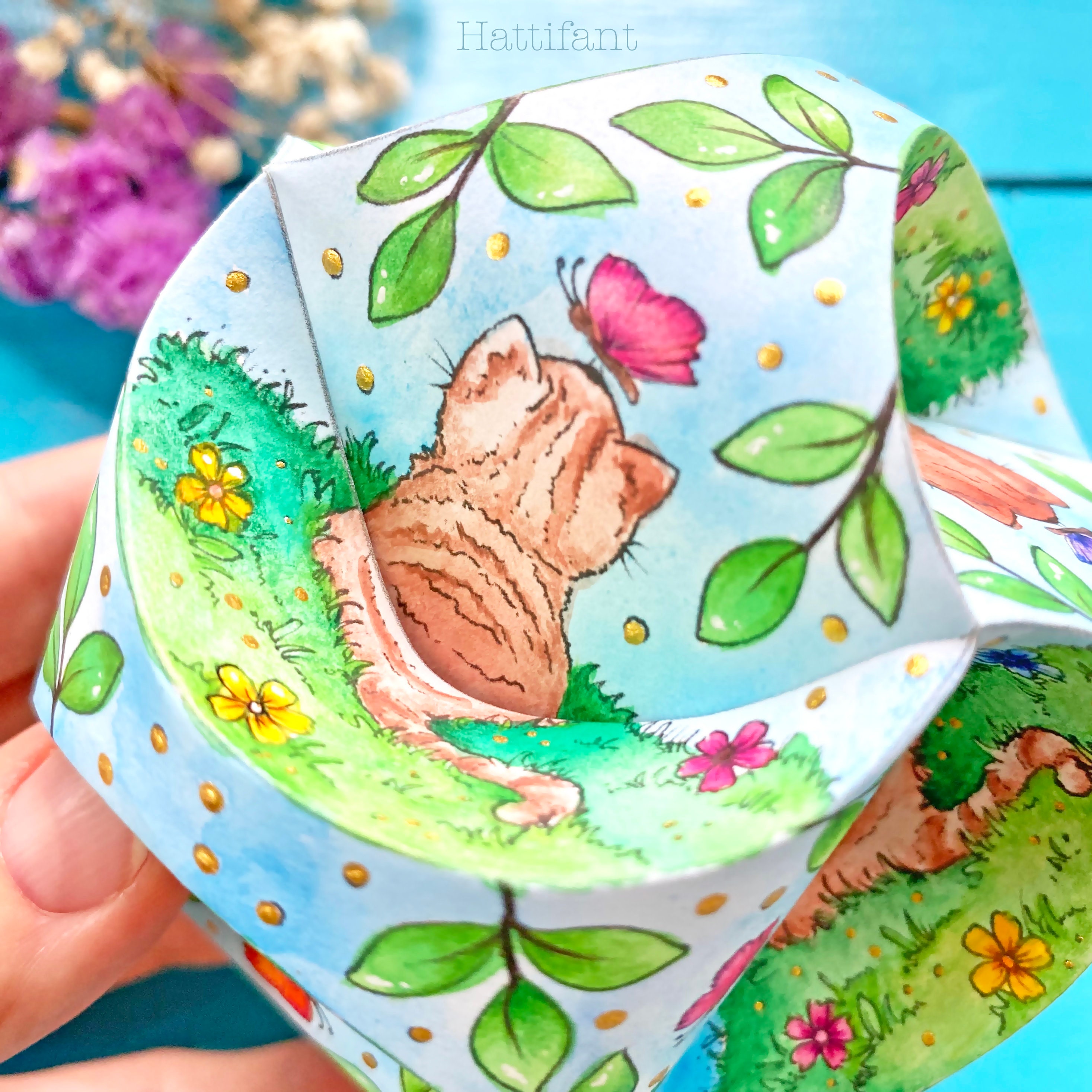 Triskele Paper Globes - Easter, Spring & Summer - Paper Balls - Paper ...