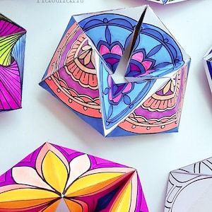 Paper Toy | Kaleidocycles / Flextangles Patterns I Series - a Paper ...