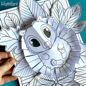 Autumn Craft | 3D Woodland Animal Collages Fox Hedgehog Owl - Instant ...