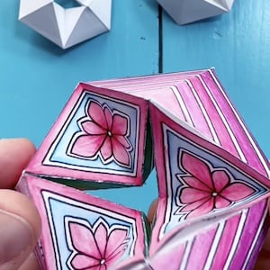 Paper Toy | Kaleidocycles / Flextangles Patterns I Series - a Paper ...