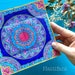 Mandala Christmas Endless Card Advent Calendar Endless Card Neverending ...