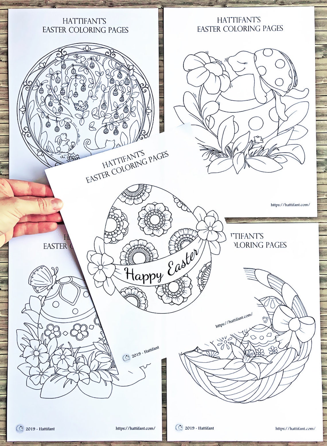 Easter Pop up Explosion Cards to Color & Craft Instant | Etsy