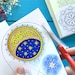 CORNER BOOKMARKS Stars & Snowflakes to Color and Craft - Etsy