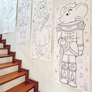 GIANT Coloring Poster Bundle | 'the Nutcracker and the Mouse King ...
