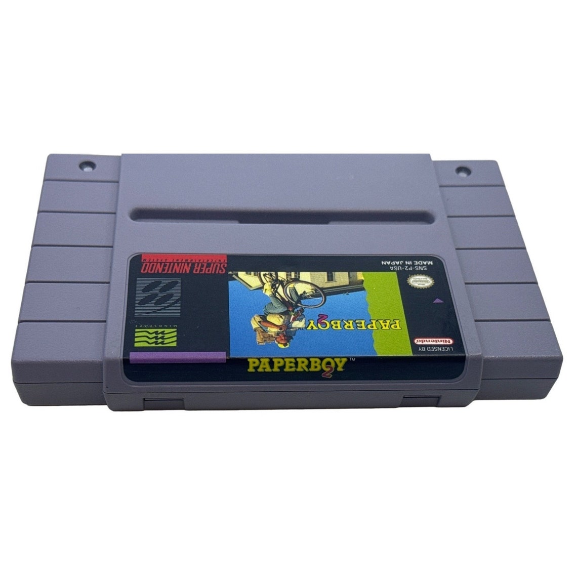 Paperboy 2 Super Nintendo SNES Game Cart Only - Etsy