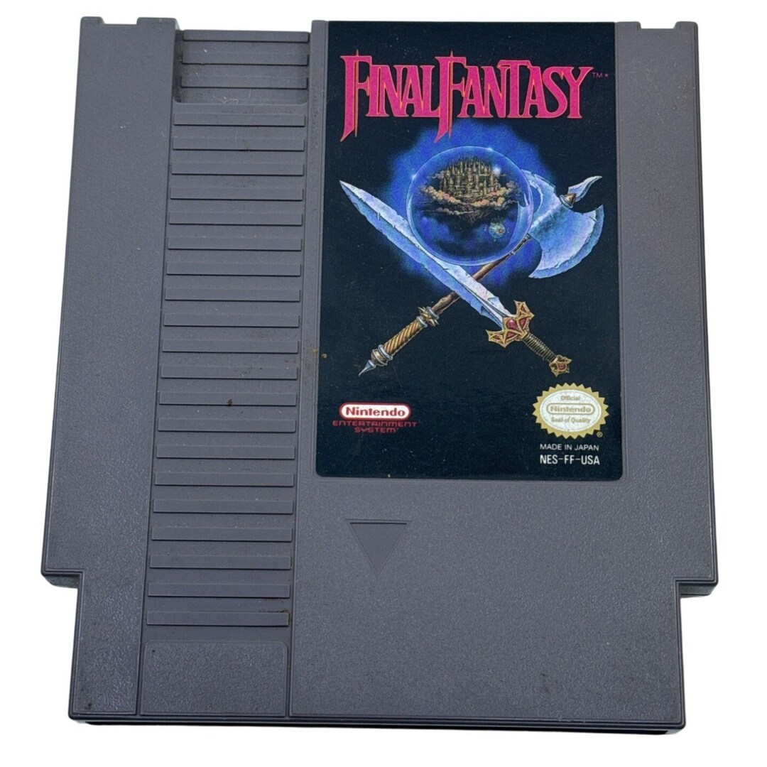 Final Fantasy NES Cartridge Classic 1987 RPG Adventure by Nintendo - Etsy