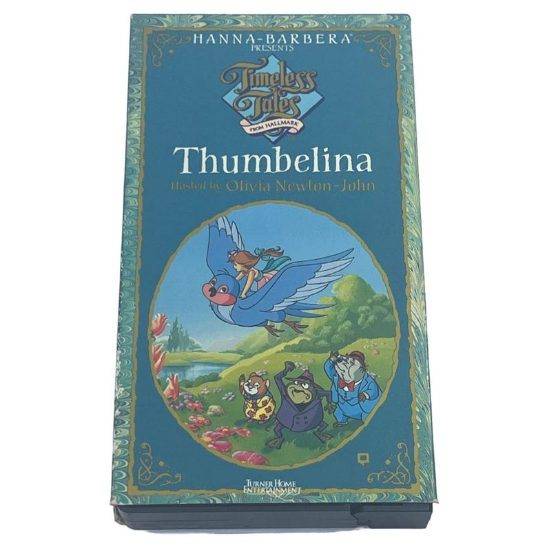 Timeless Tales From Hallmark Thumbelina VHS Hanna Barbera Animation ...