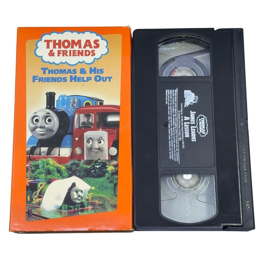 Thomas & Friends VHS Thomas Friends Help Out Narrated by George Carlin ...