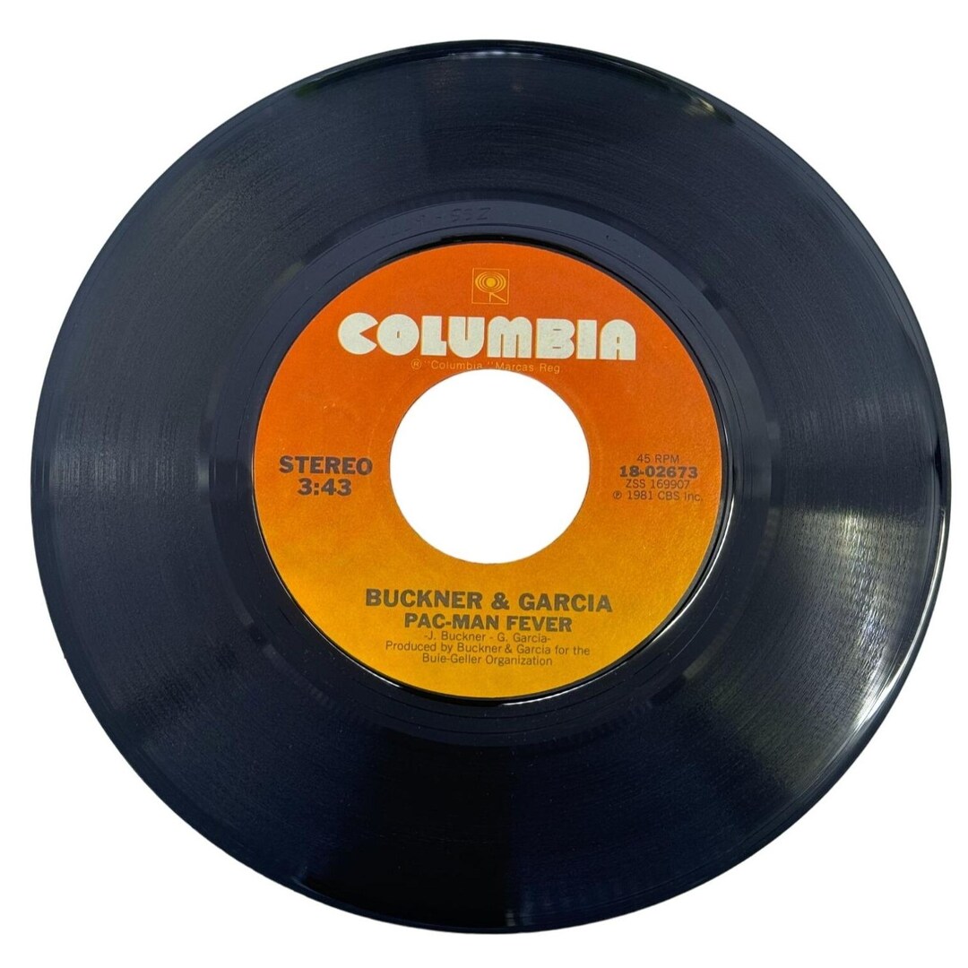 Buckner & Garcia Pac-man Fever 45 RPM Vinyl Record Columbia 18-02673 - Etsy