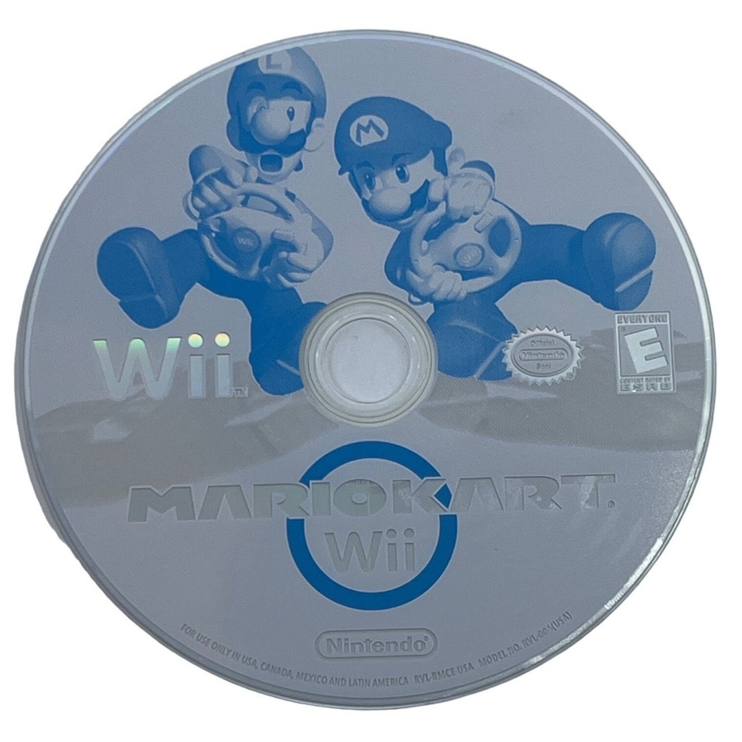 Mario Kart Wii Nintendo Wii Game Disc Only - Etsy