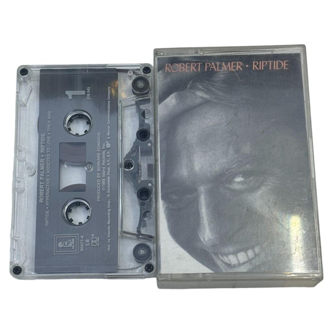 Vintage Robert Palmer riptide Cassette Tape Get Your 80's Groove On - Etsy