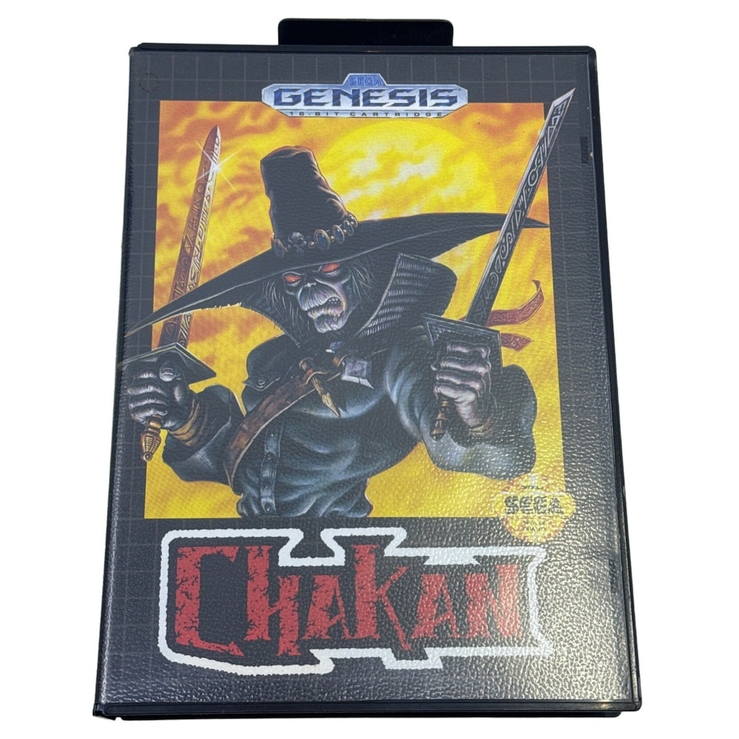 Chakan Sega Genesis 1,2 and 3 Complete Game - Etsy