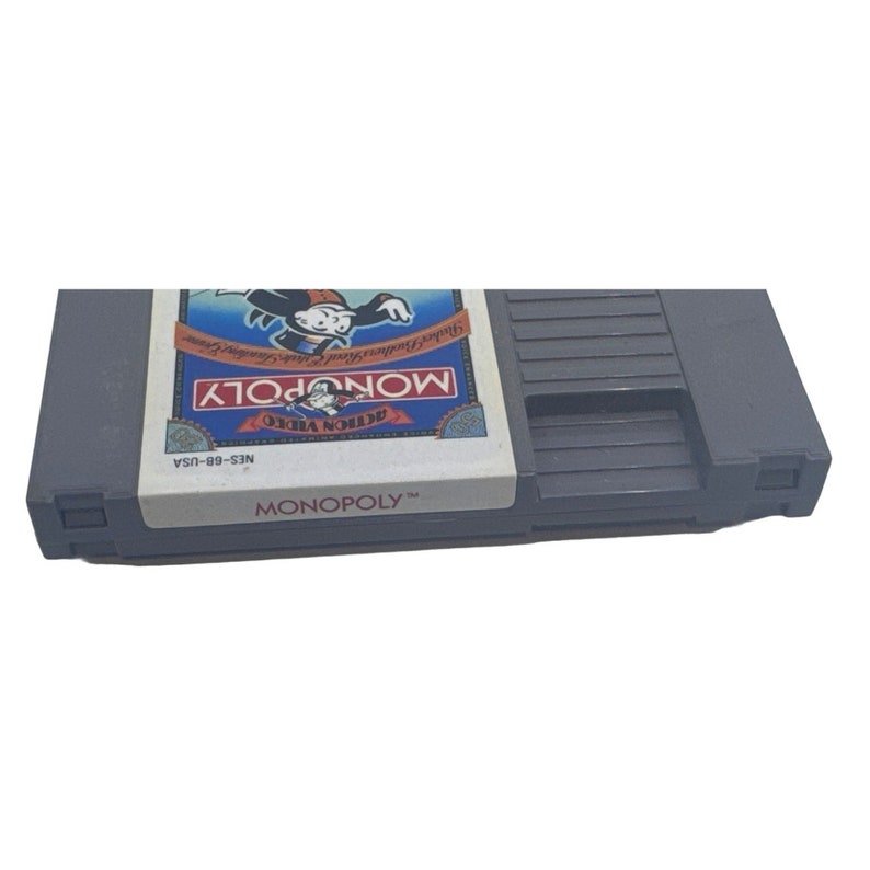 Monopoly Nintendo Entertainment System NES Game Cart Only - Etsy