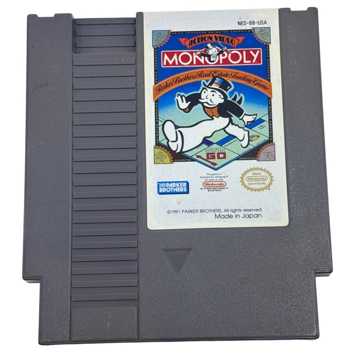 Monopoly Nintendo Entertainment System NES Game Cart Only - Etsy