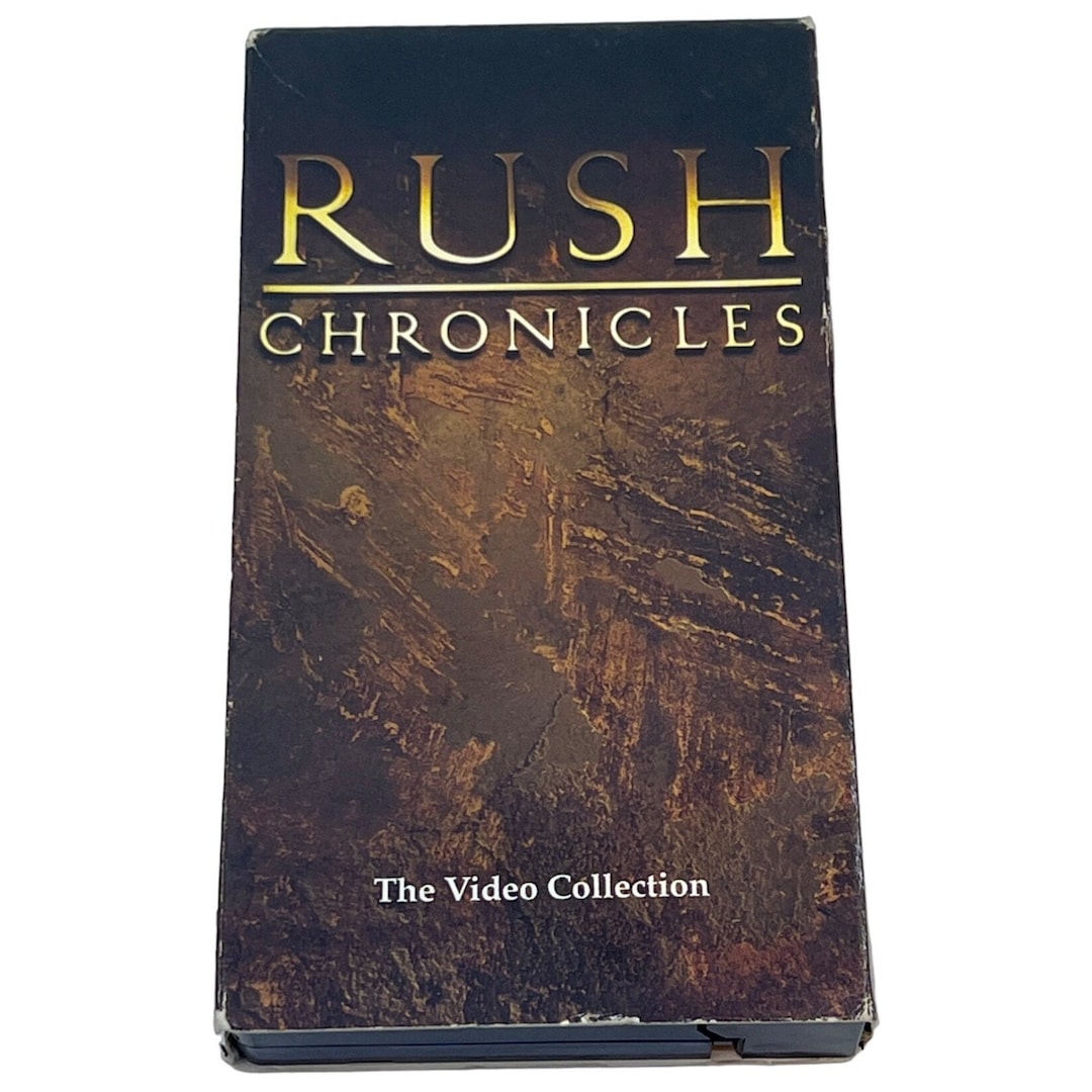 Rush Chronicles VHS 1990 - Etsy