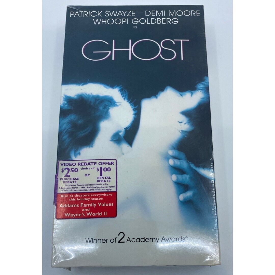 PROMO Ghost VHS Tape Mcdonald's Promotion Patrick Swayze Demi Moore New ...