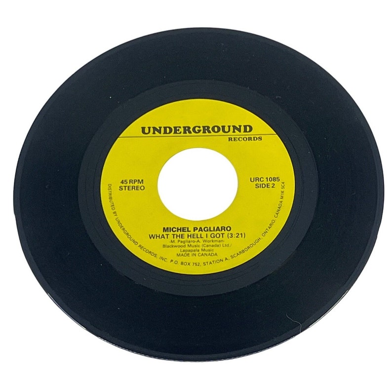 Cymarron Michel Pagliaro Rings What the Hell I Got 45 RPM Soft - Etsy