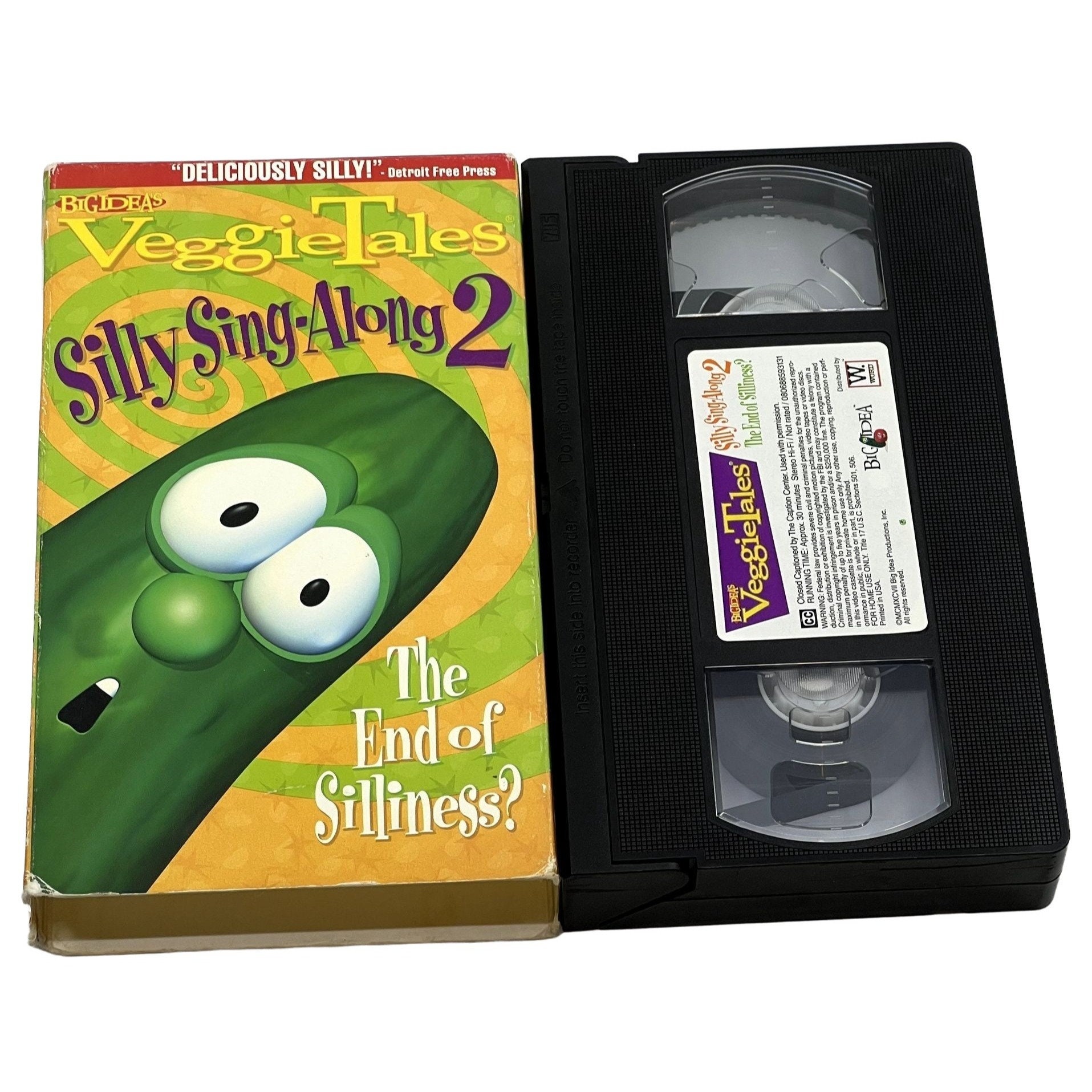 Veggietales The End Of Silliness 2000 Vhs Veggietales The End Of Silliness 2000 Vhs