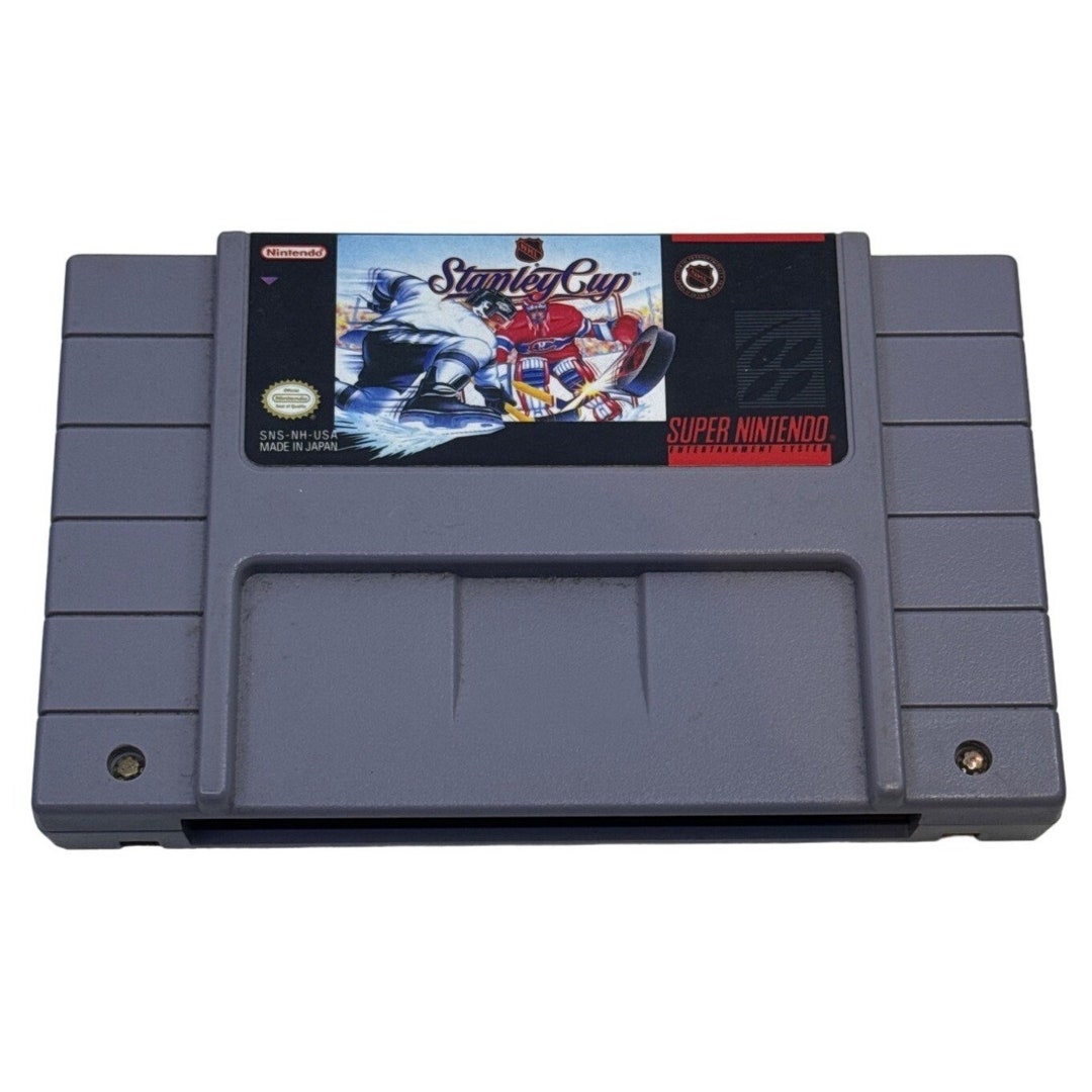 NHL Stanley Cup Super Nintendo SNES Game Cart Only - Etsy