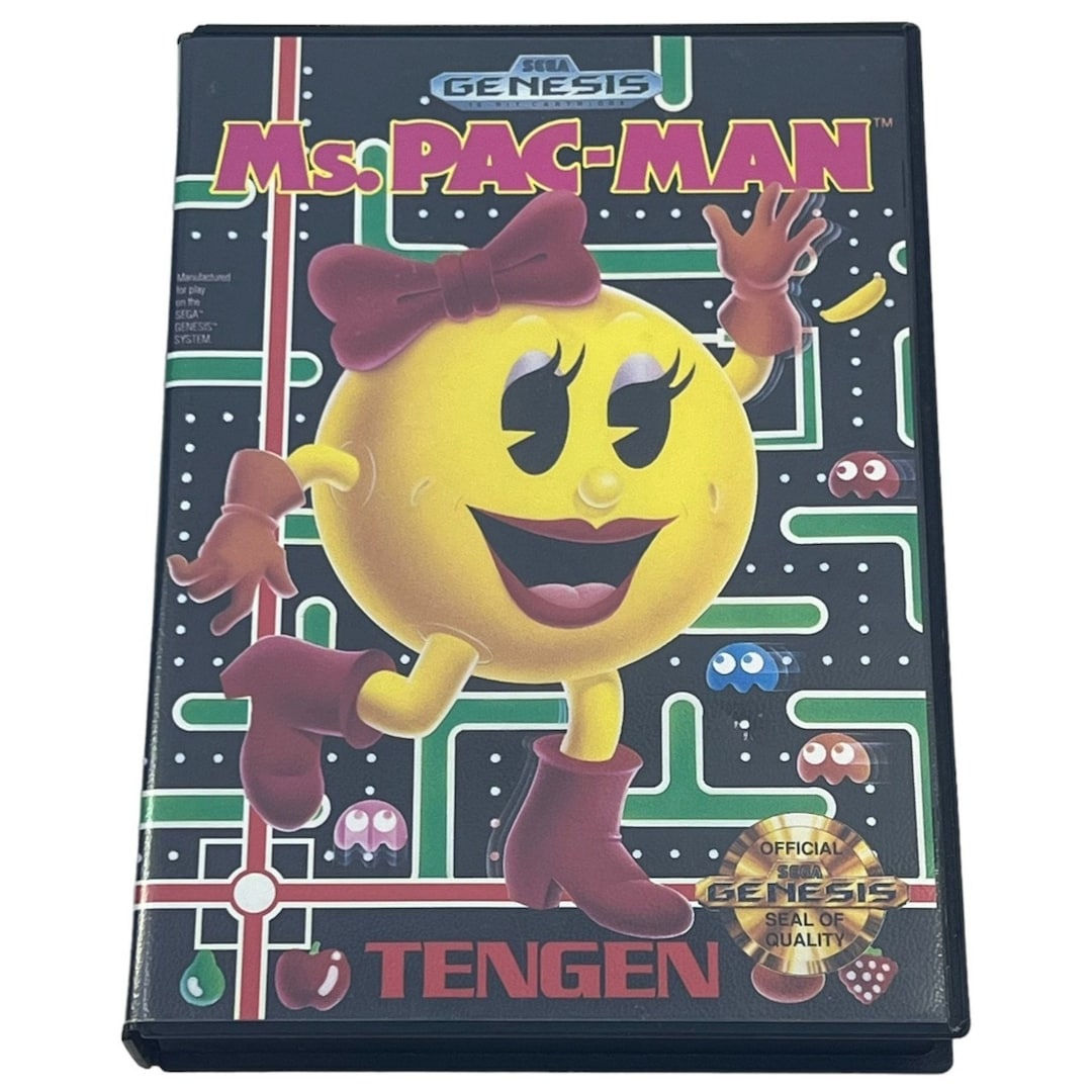Ms. Pac-man Sega Genesis Complete - Etsy