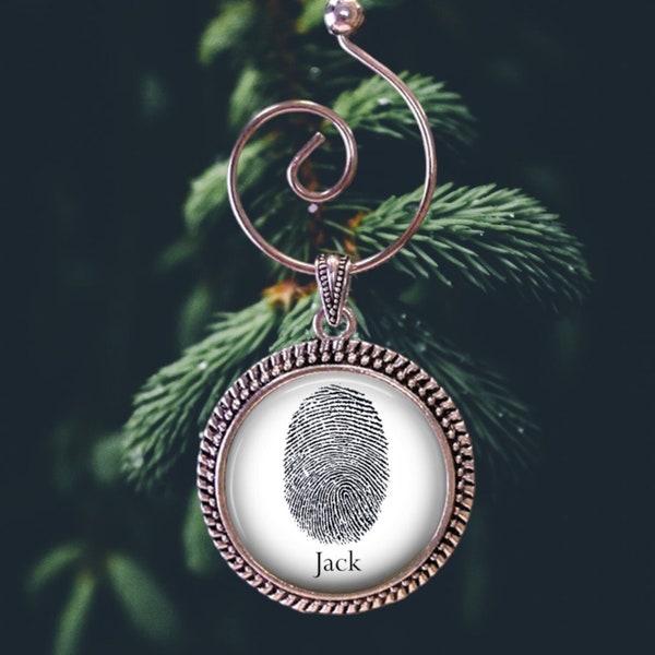 Thumbprint Jewelry - Etsy