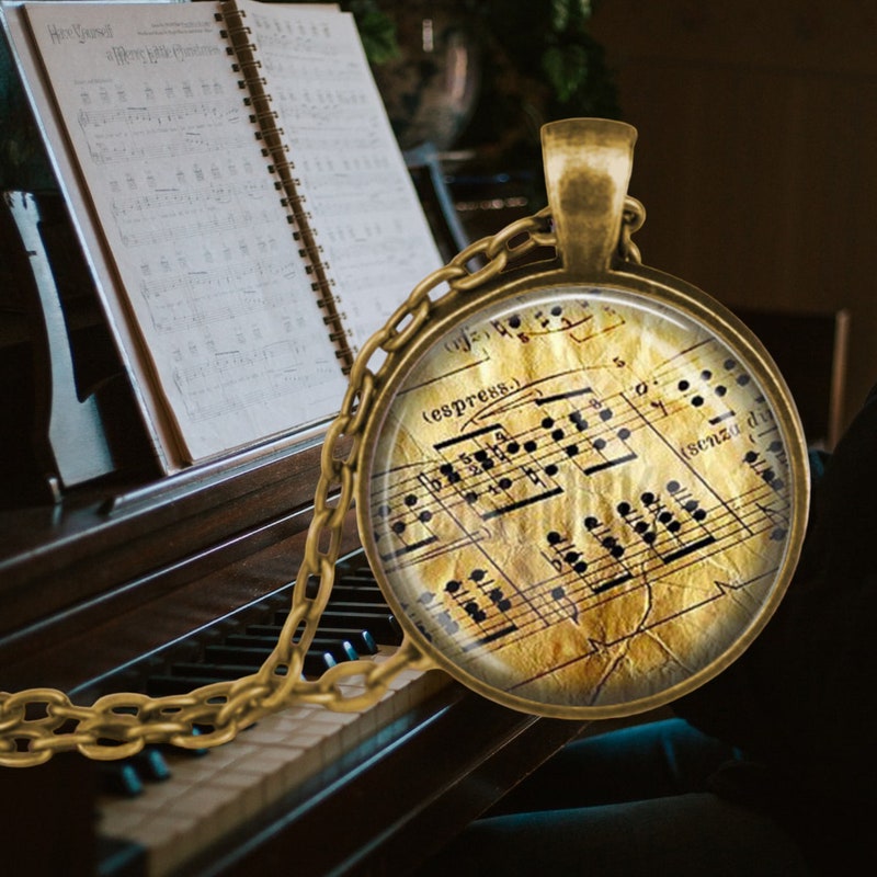Music Pendant - Etsy