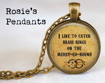 Merry Go Round Brass Ring - Etsy