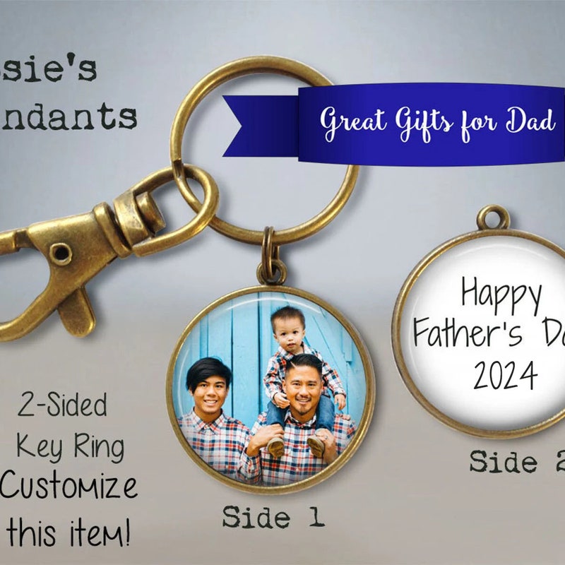 Dad Key Chains - Etsy