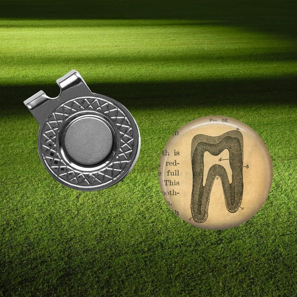 Tooth Golf Ball Marker - Etsy