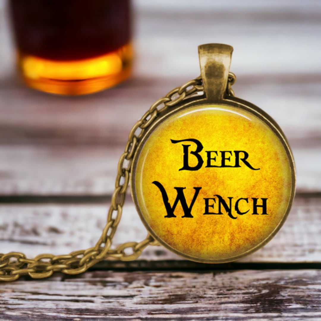 Beer Wench Pendant Necklace: Renaissance Fair Costume Accessory - Etsy