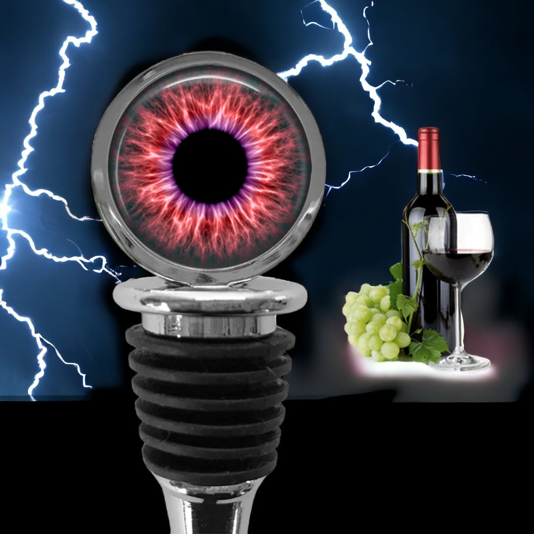 Human Eye Wine Stopper: Halloween Barware, Optometrist Gift - Etsy
