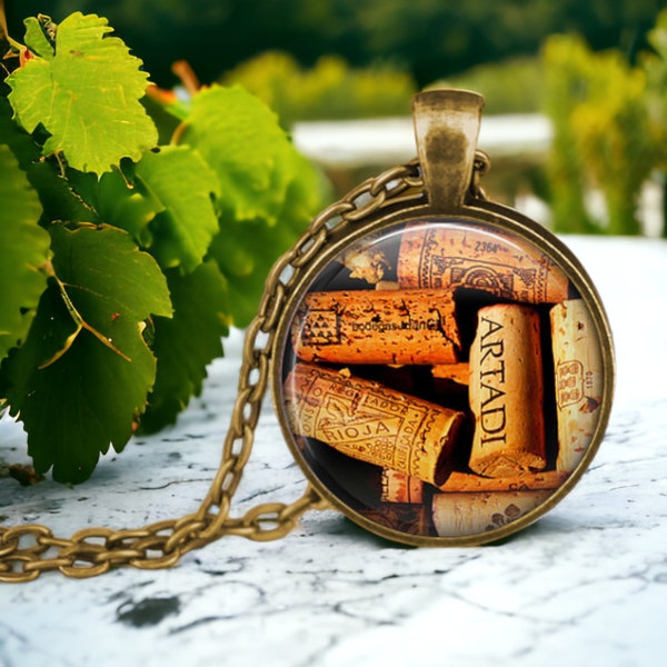 Cork Pendant - Etsy