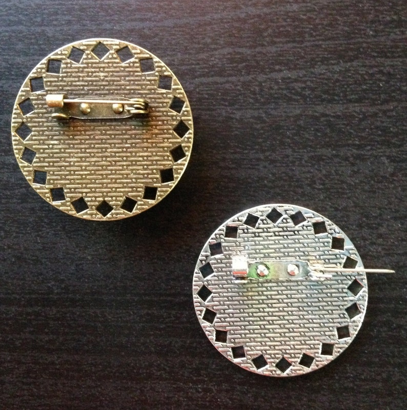 CUSTOM BROOCH Art Deco Style PERSONALIZED Brooch Pin With - Etsy