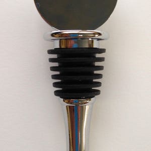 Monogram Wine Bottle Stopper: Personalized Initial Gift - Etsy