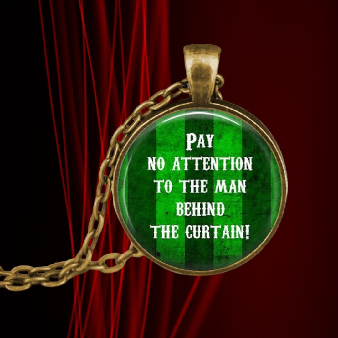 Wizard of Oz Quote Pendant Necklace: Dorothy & Toto Cosplay Jewelry - Etsy