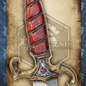 Musketeer's Dagger - LARP Knife - Latex Weapon - Roleplay Prop - Handmade by Nemesis Workshops ...