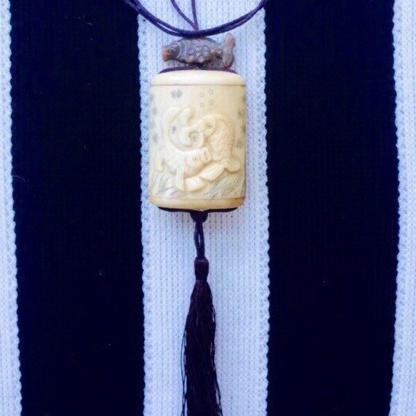 Carved Bone Trinket Box - Etsy