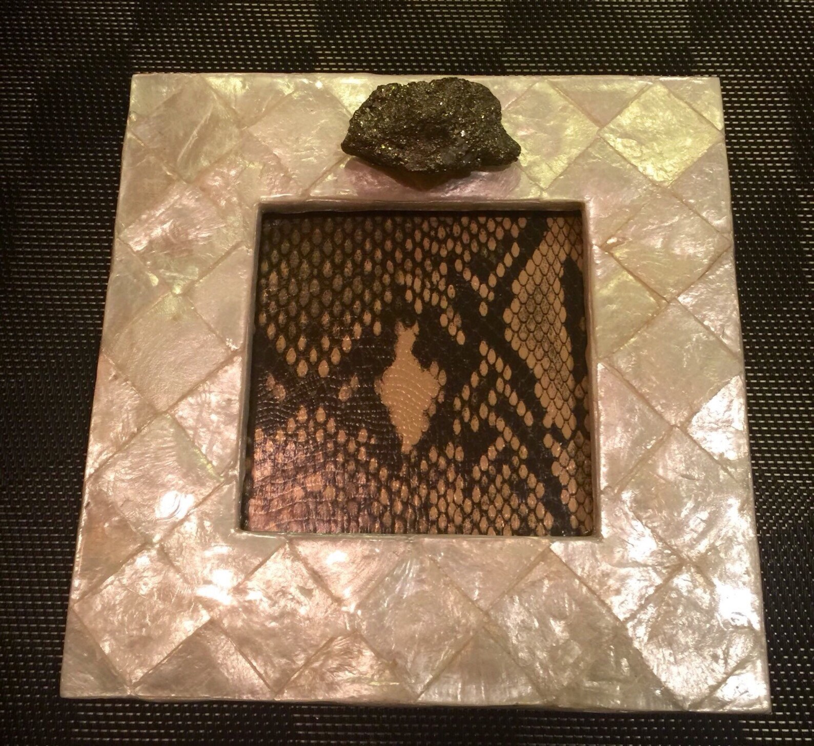 Shimmering Inlayed Capiz Shell Photo Frames With Choice of | Etsy