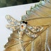 Couture Lacquer Box With Swarovski Crystal Encrusted Dragonfly Atop ...
