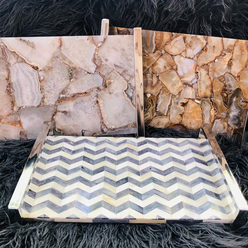 Chevron Tray - Etsy