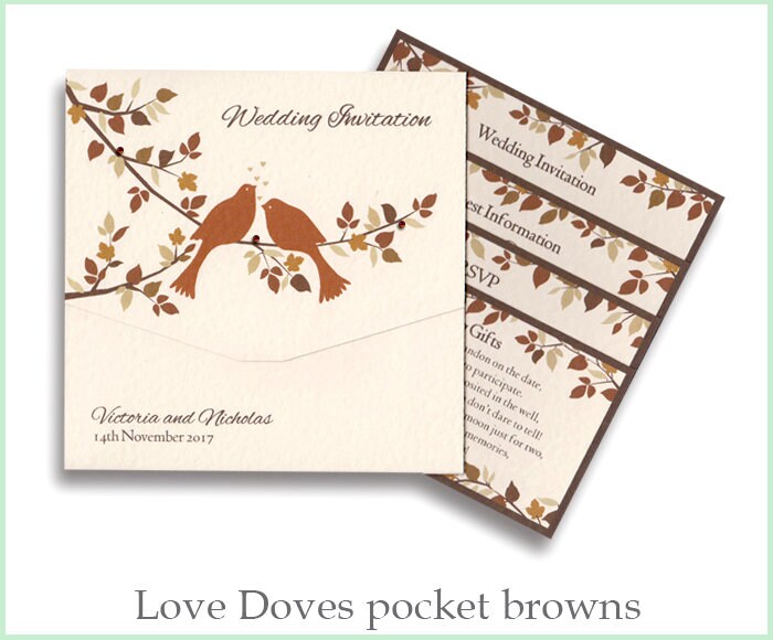 Love Doves Decorative Birds With Branches of Cherry Blossom Wedding ...