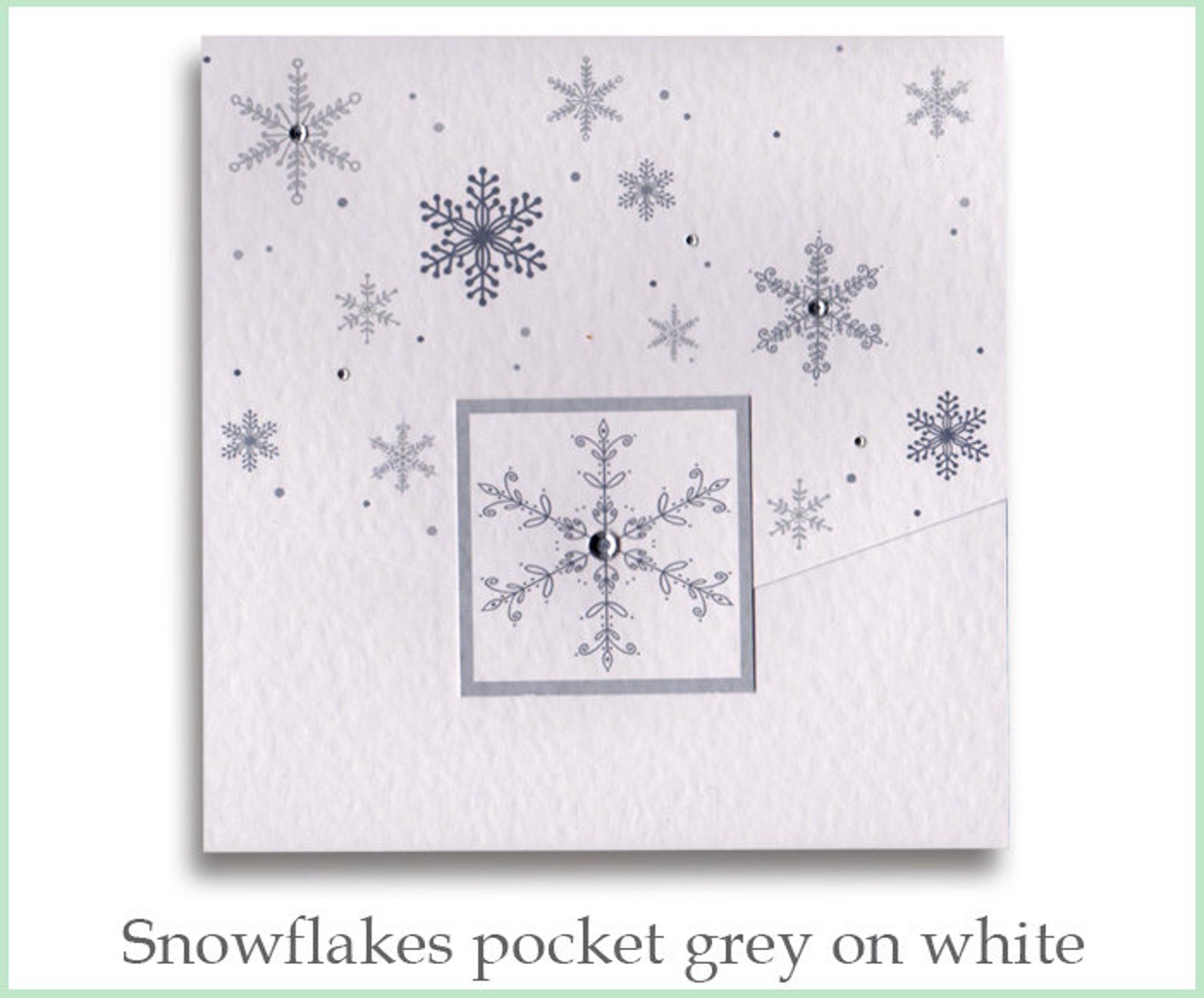 Decorative Snowflake Design for a Fun and Stylish Winter Wedding ...
