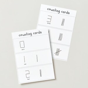 Loose Parts Card, Wood Stick Math Cards, Nature Loose Parts, Montessori ...