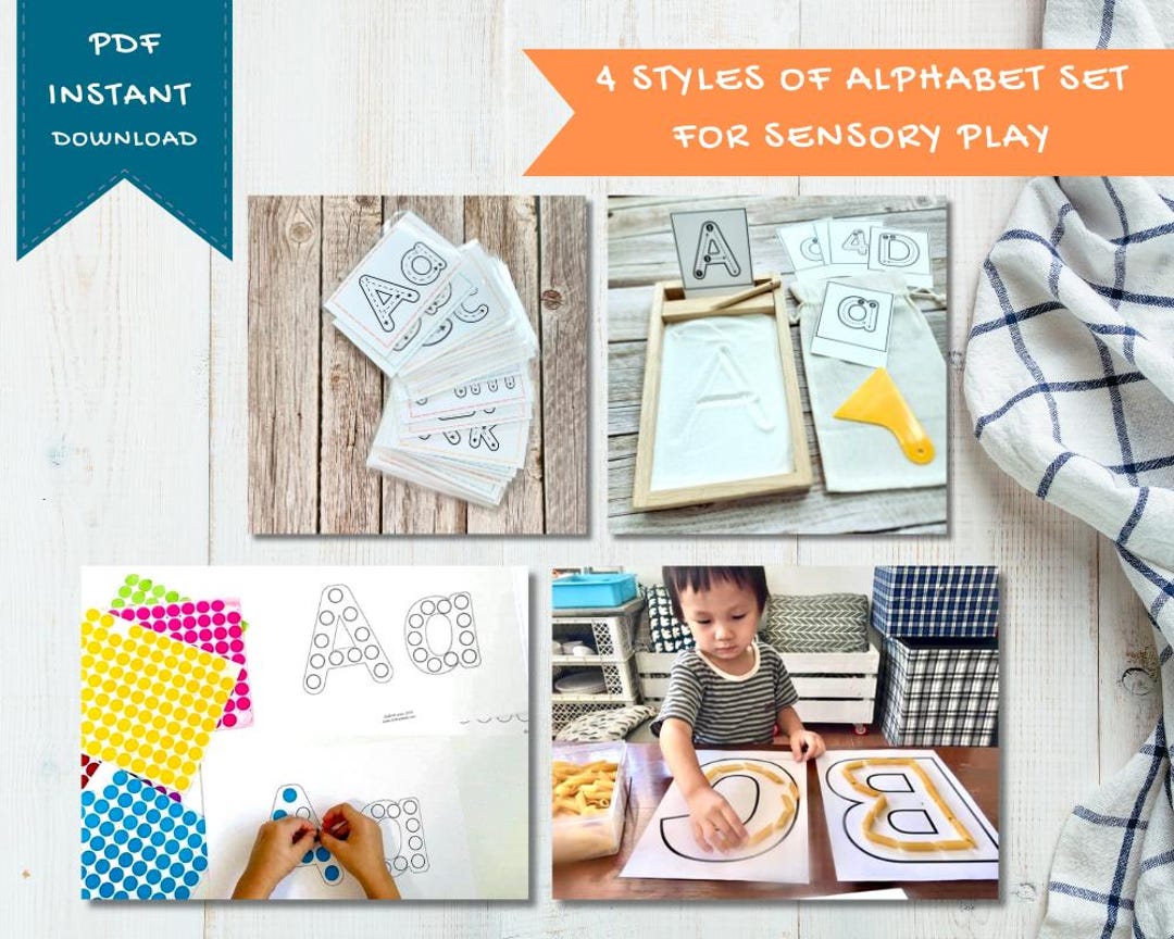 105 Pages With 4 Activities Alphabet A-Z Cards, Uppercase and Lowercase ...