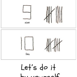 Loose Parts Card, Wood Stick Math Cards, Nature Loose Parts, Montessori ...