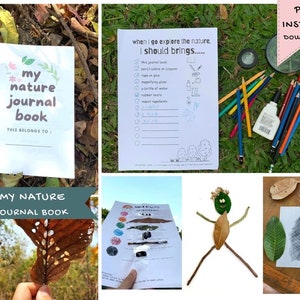 20 Pages of My Nature Journal Book, Nature Book, Nature Journal ...