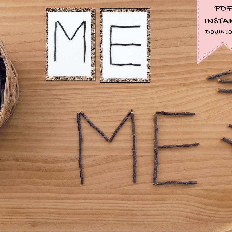 Nature Letters - Etsy