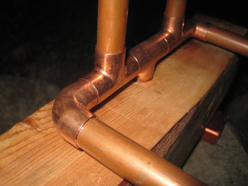 Lamp Copper Pipe Robot Figure - Etsy