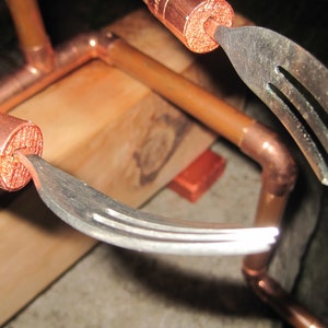 Lamp Copper Pipe Robot Figure - Etsy