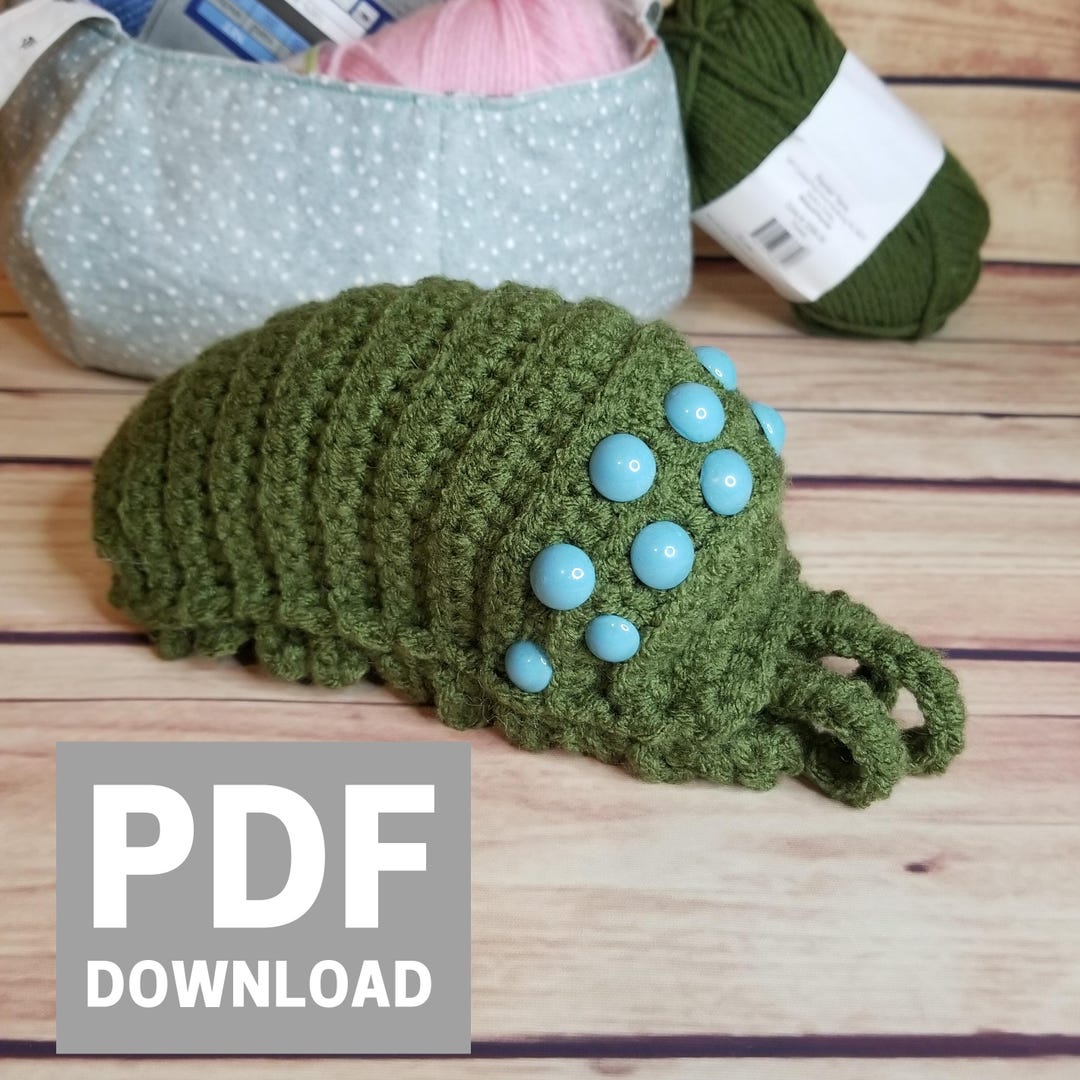 Ohmu Pill Bug Roly Poly Arthropod Amigurumi Crochet Pattern - PDF ...